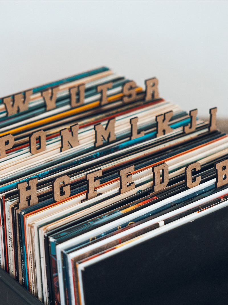 Vinyl Record Dividers (wood) – The Legits